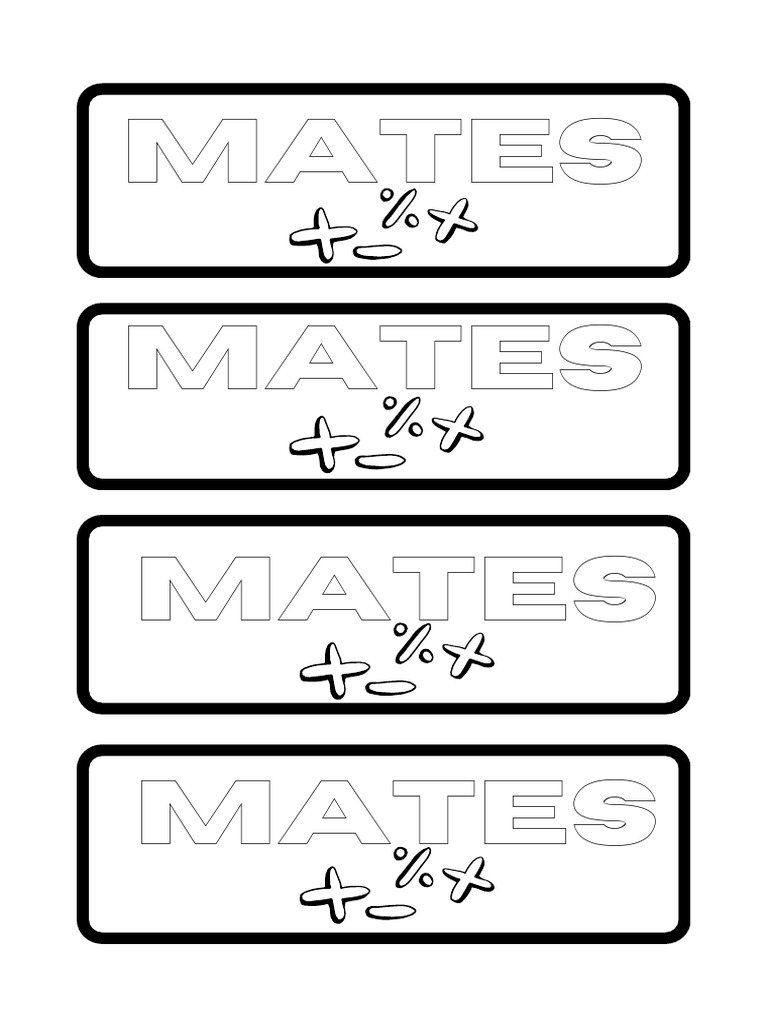 Colorful Cute Fun Back to School Folder Label | PDF