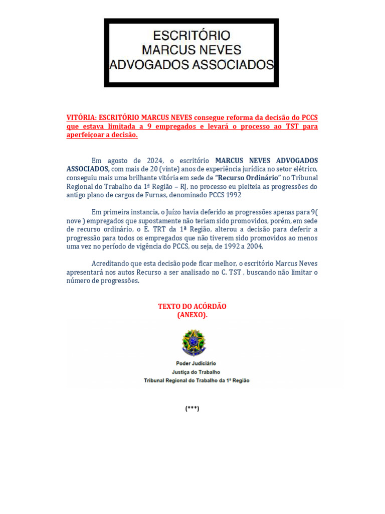 Vitória - Pccs | PDF