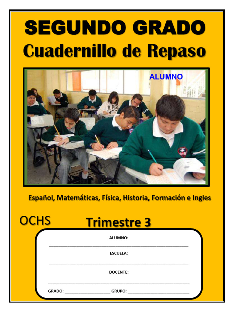 Cuadernillo Repaso 2C | PDF