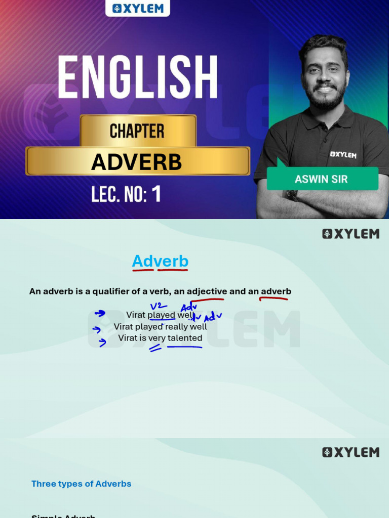Adverb 01 | PDF