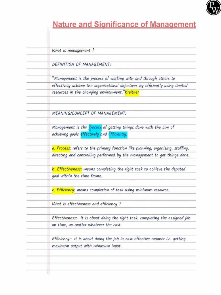 BST CH-1 Handwriting Notes | PDF