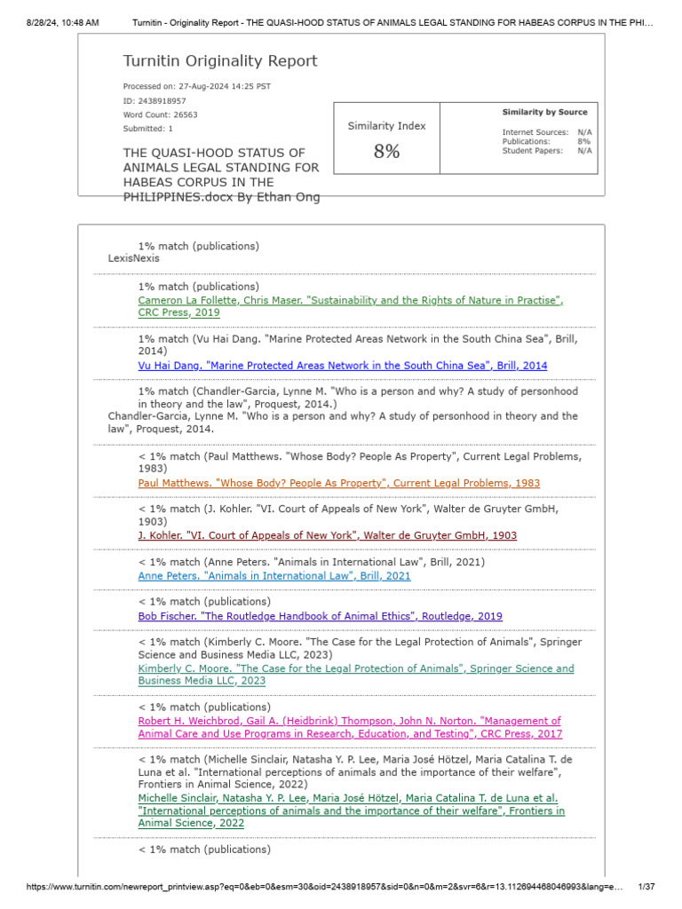 Turnitin - Originality Report | PDF