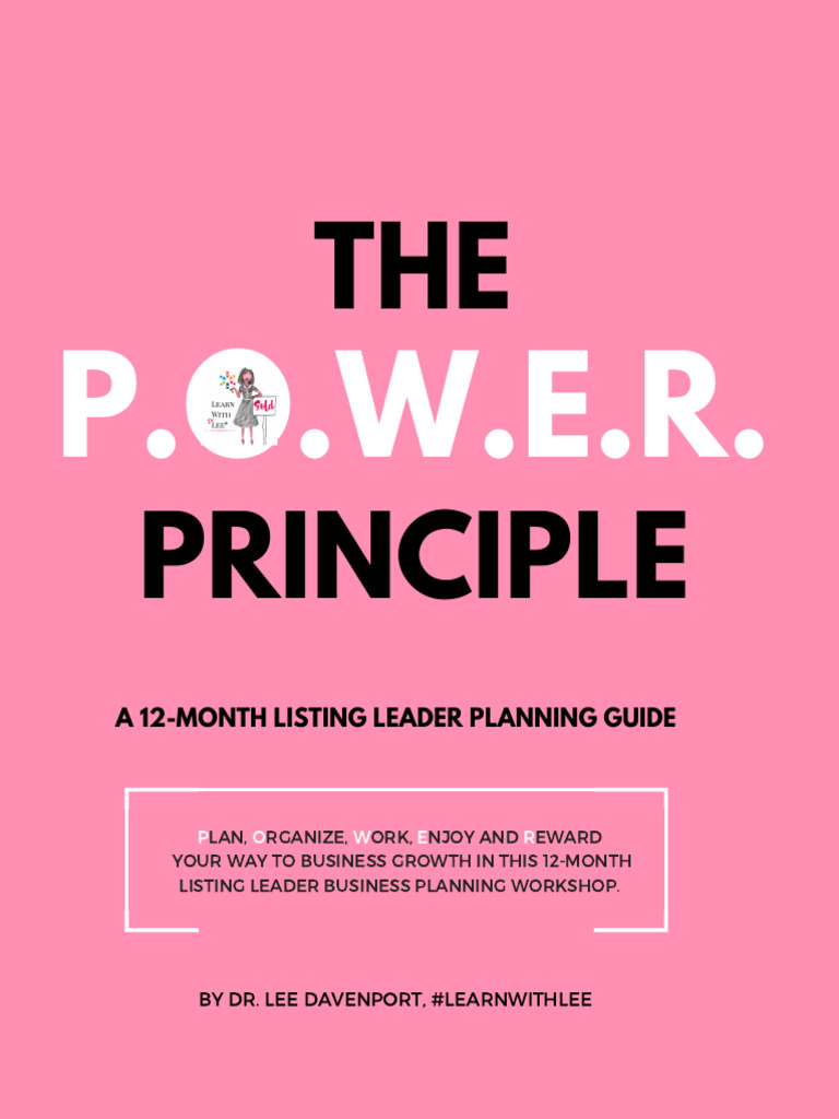 POWER Principle | PDF