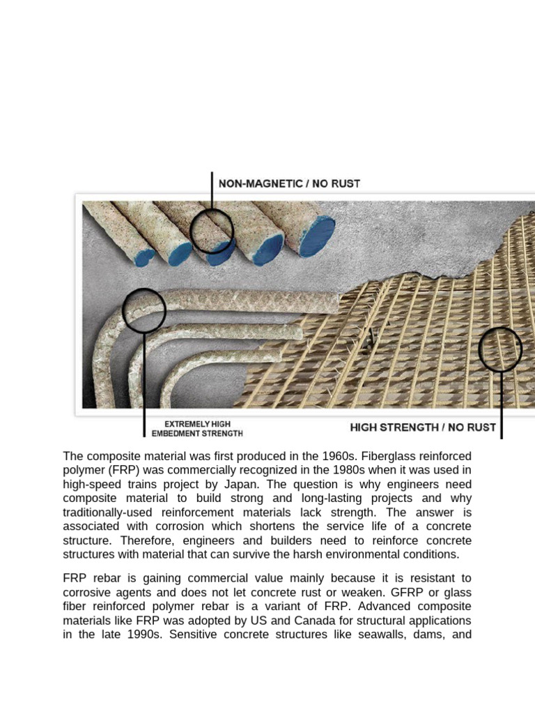 Advantages of Using Glass Fiber Reinforced Polymer | PDF