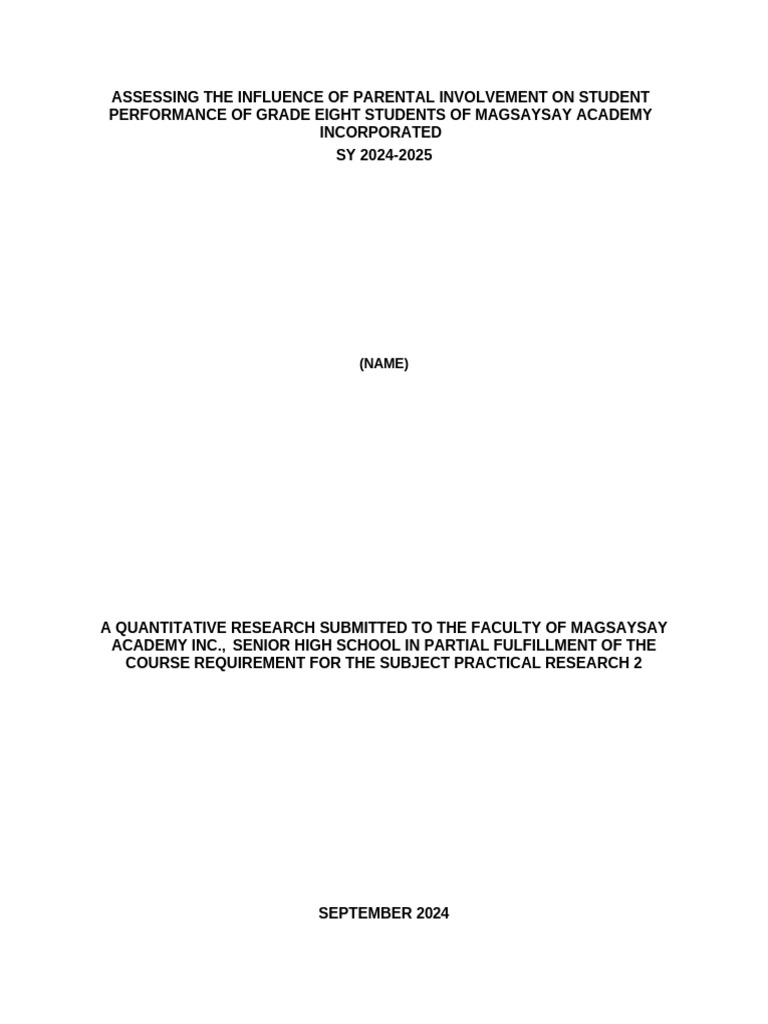 Thesis Format. | PDF