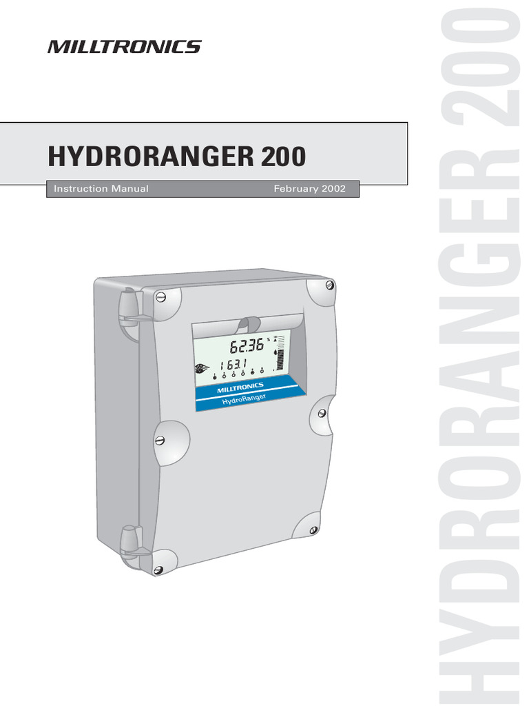 Nivel Hidroranger200 | PDF