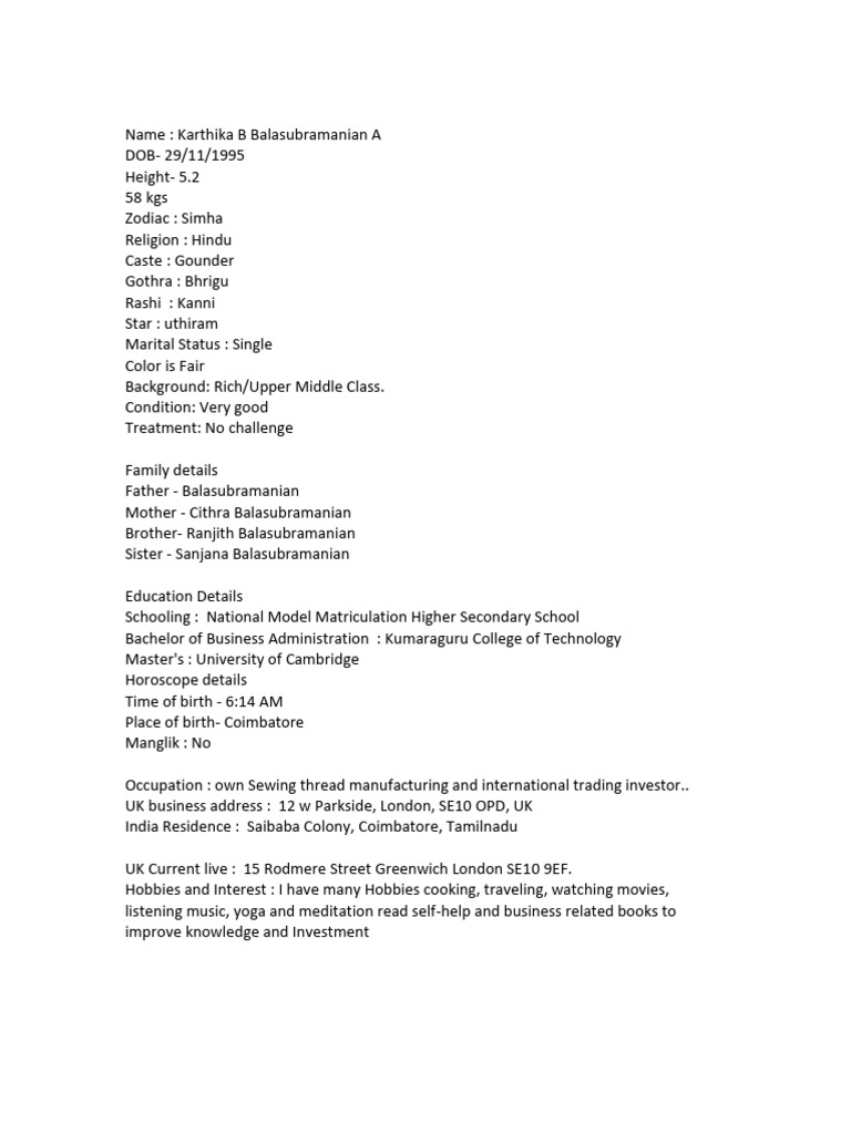 Karthika | PDF Karthika | PDF