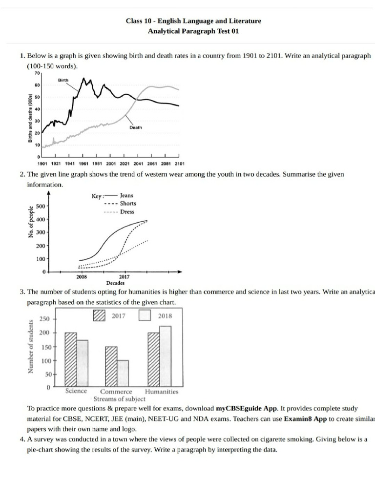 Practice Analytical Paragraph | PDF