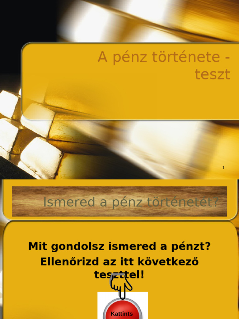 Pénz Kvíz | PDF