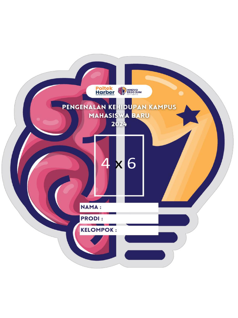 f4 Papan Nama Maba Poltek 2024 Harber | PDF