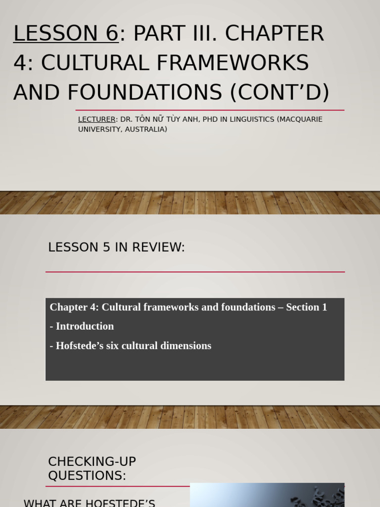 (Ibc) Lesson 6 | PDF