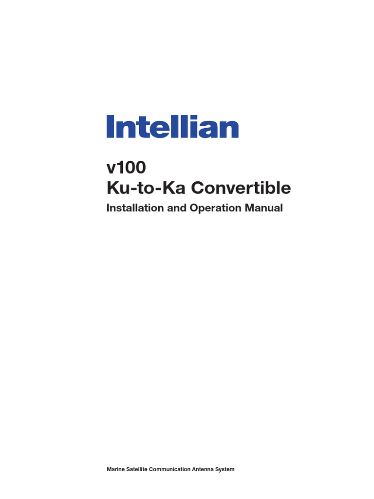 v100 User Manual | PDF