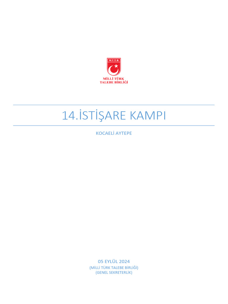 Kamp Programı | PDF