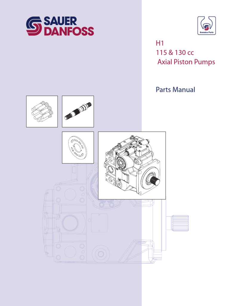 H1P 115-130 Parts Manual | PDF