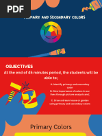 Primary and Secondary Colours Worksheet | PDF