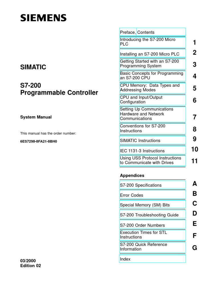 s7-200 Program Able Controller | Download Free PDF | Programmable Logic ...