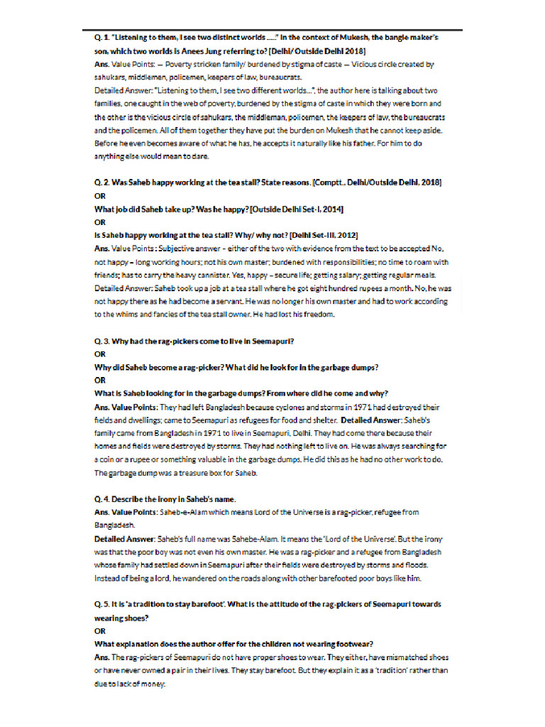 The Last Lesson Analysis (1) - 18 | PDF