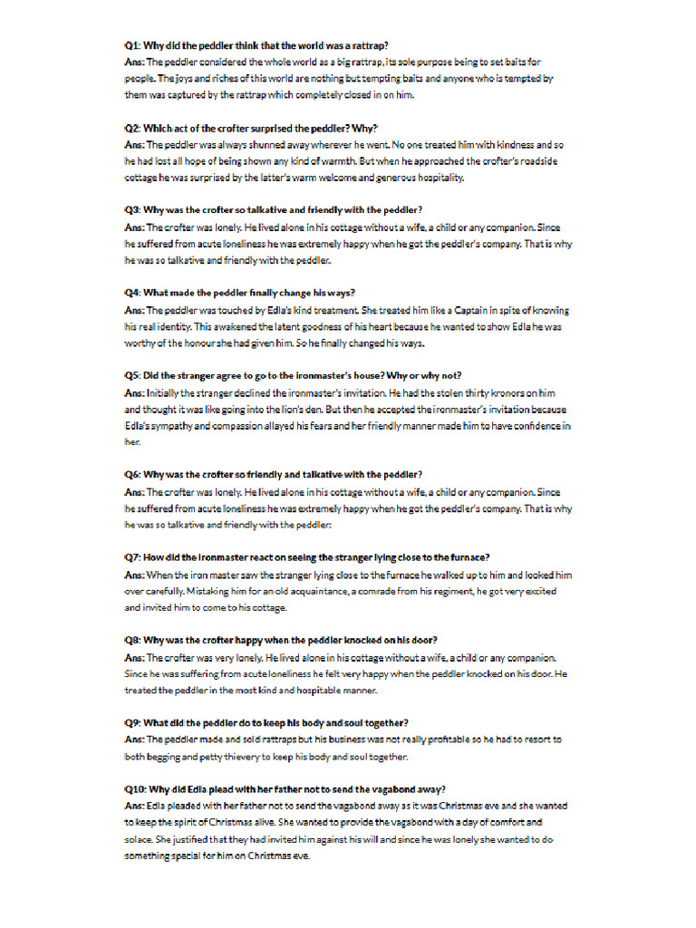 The Last Lesson Analysis (1) - 28 | PDF