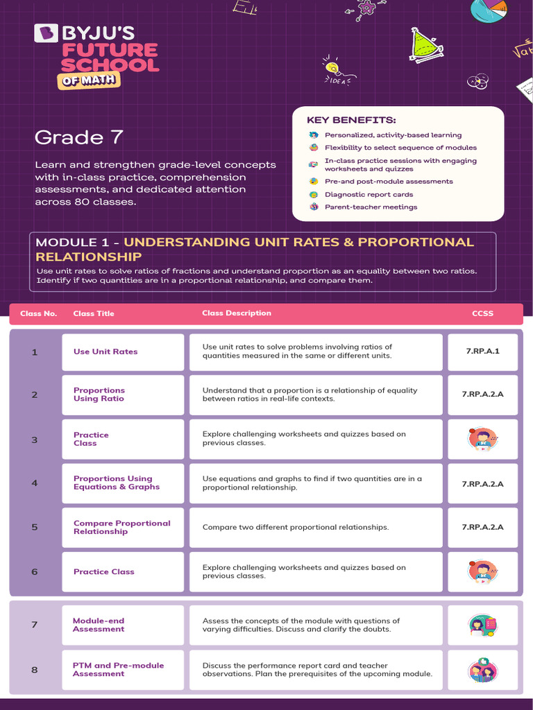 BFS Math US G7 Subscription Model v3 | PDF