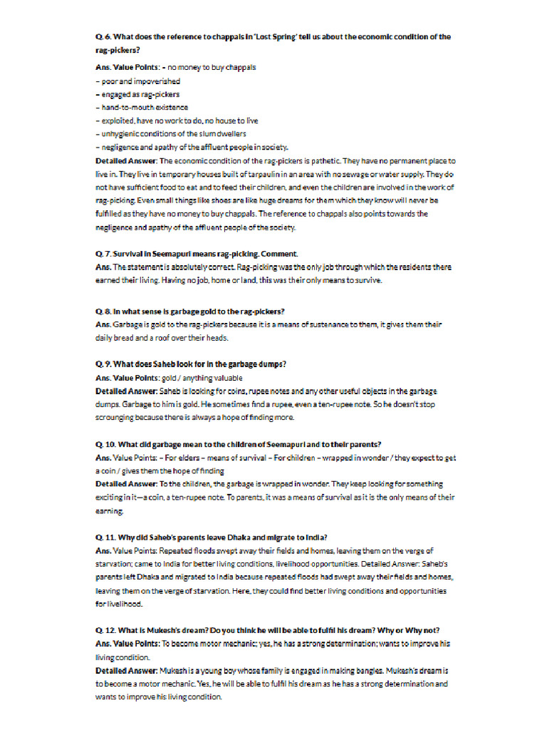 The Last Lesson Analysis (1) - 14 | PDF