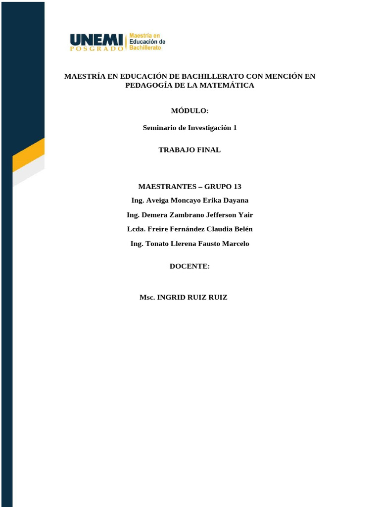 Proyecto Final 4 Actualizado | PDF