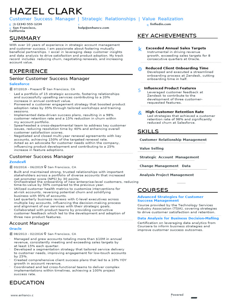 Hazel Clark Resume | PDF