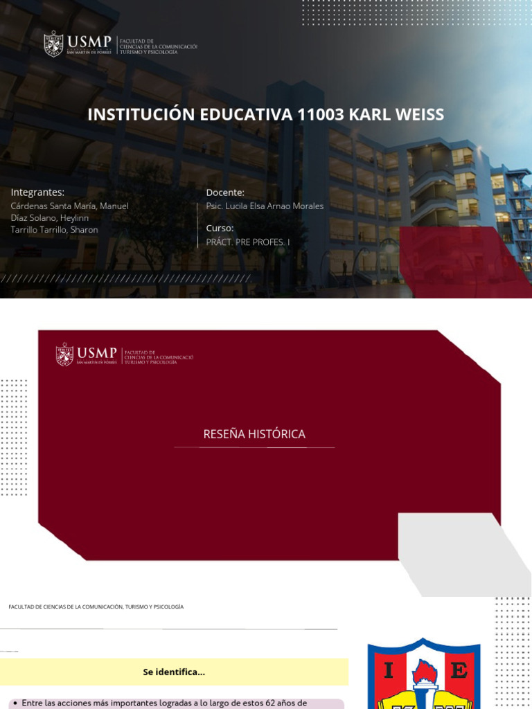 Semana 2 - (GRUPAL) INSTITUCIÓN EDUCATIVA 11003 KARL WEISS | PDF