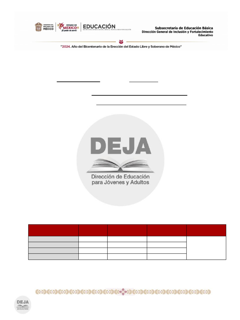 3a. Eval Secundaria Primer Grado | PDF