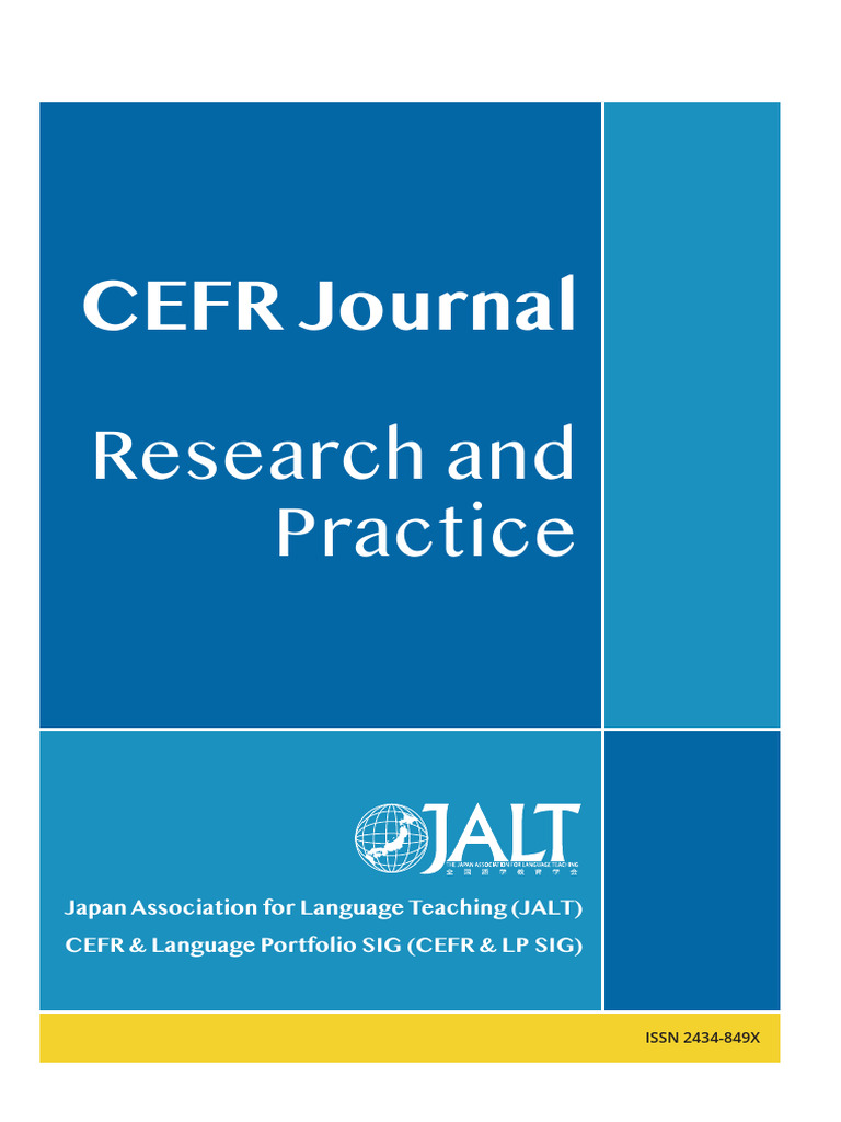 Coming Full Circle From CEFR To CEFR J A | PDF