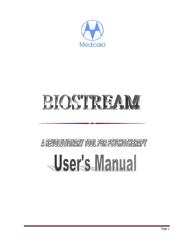 Bio Stream Manual | PDF