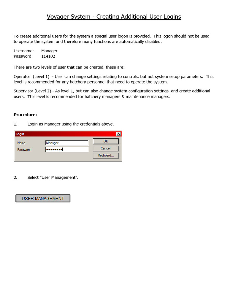Create Additional Users v3 | PDF Create Additional Users v3 | PDF