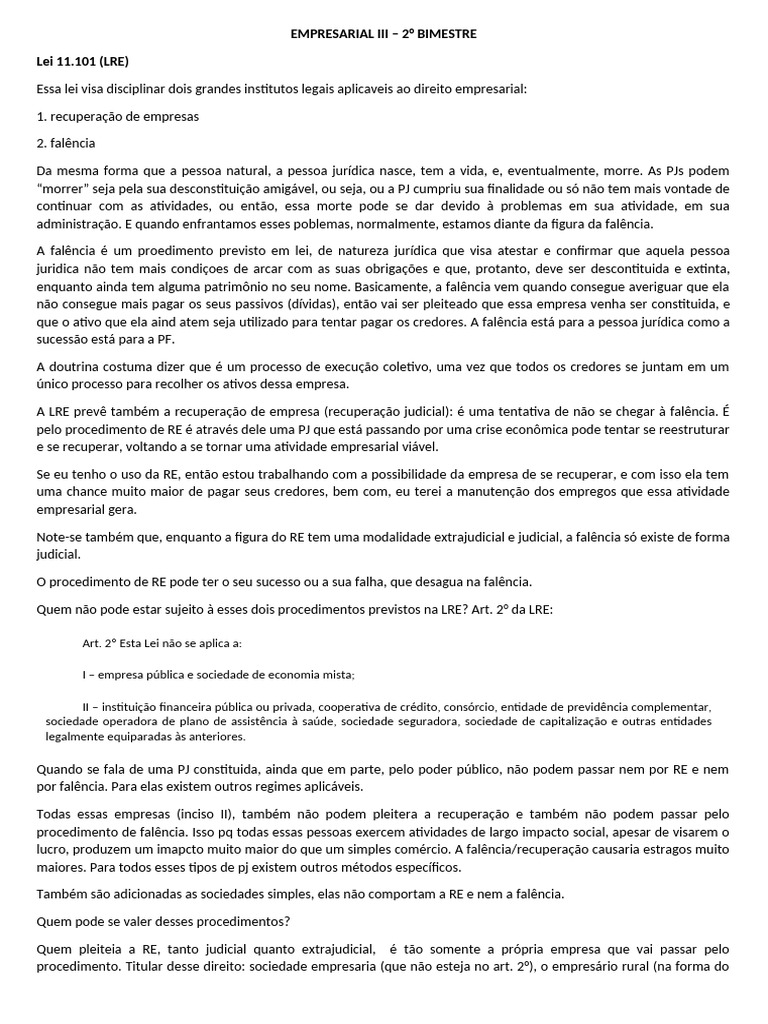 Empresarial Iii | PDF
