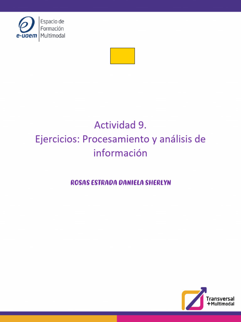 Rosas Daniela Ejercicio9. | PDF