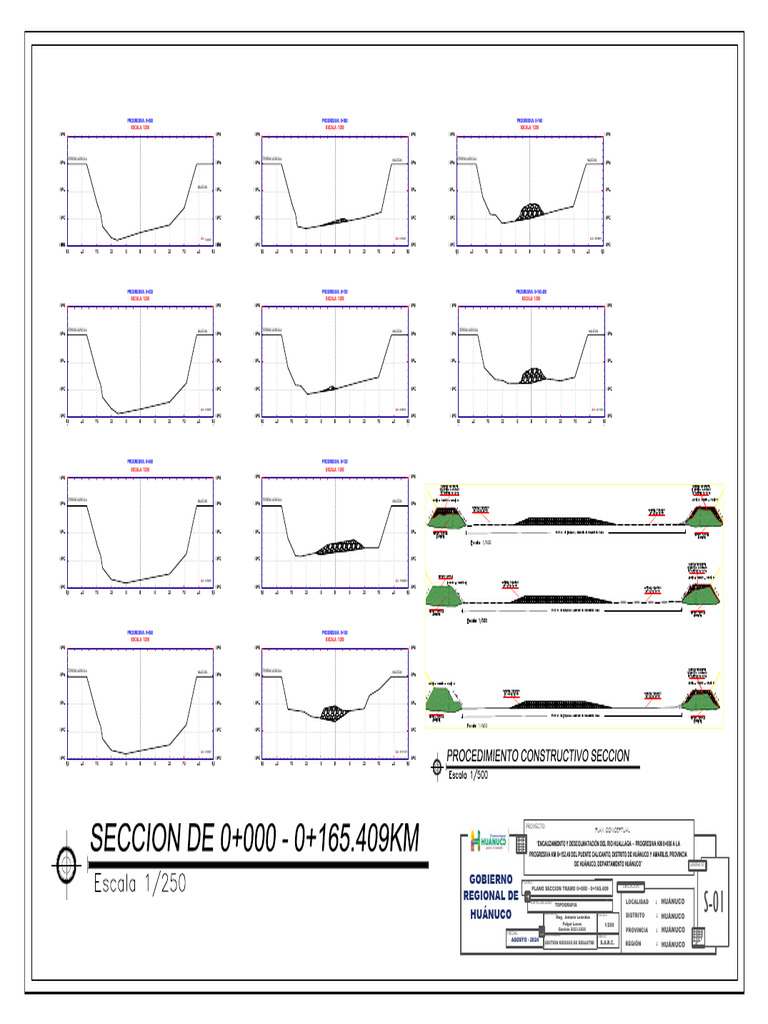 PLANO DE SECCION S-01-Layout1 | PDF