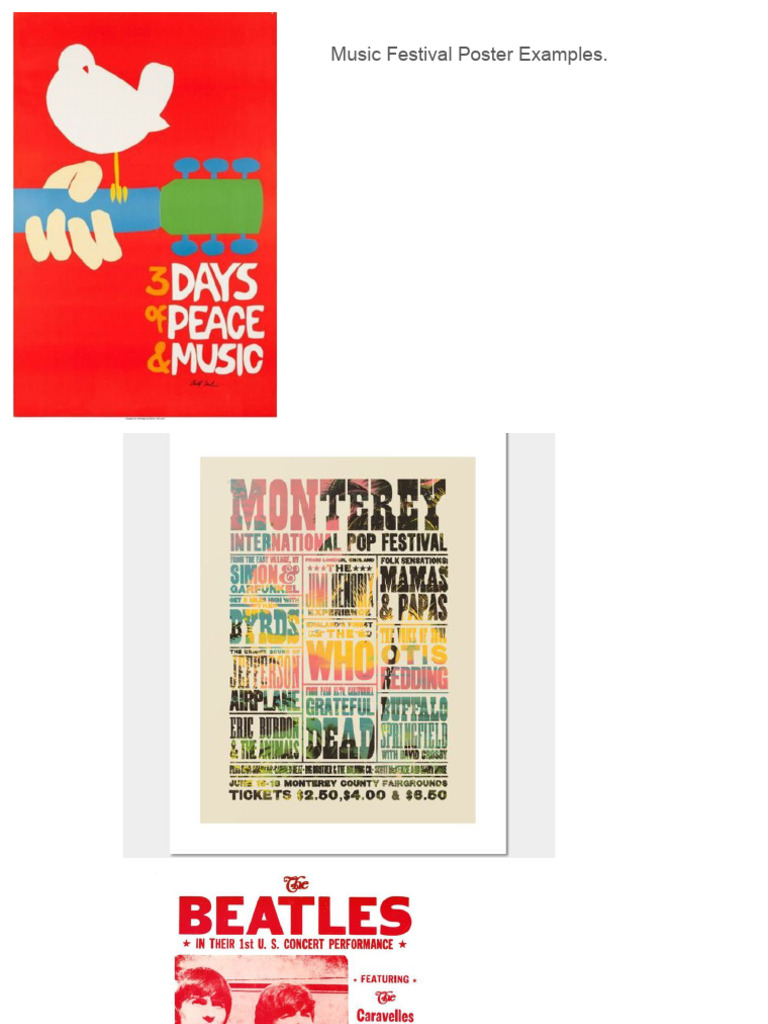 Music Festival Poster Examples | PDF | Art