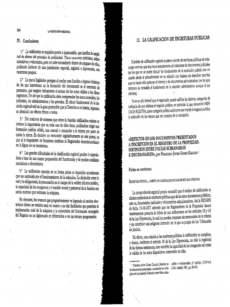 GOMEZ - Defectos en Los Documentos Presentados | PDF