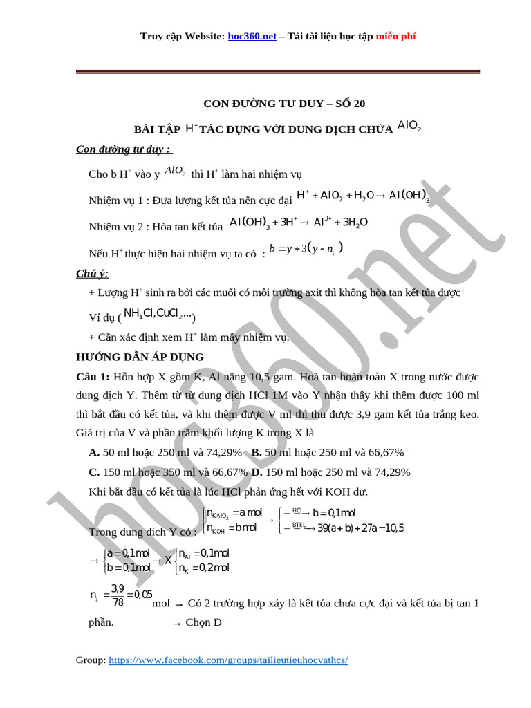 Con Duong Tu Duy 20 | PDF