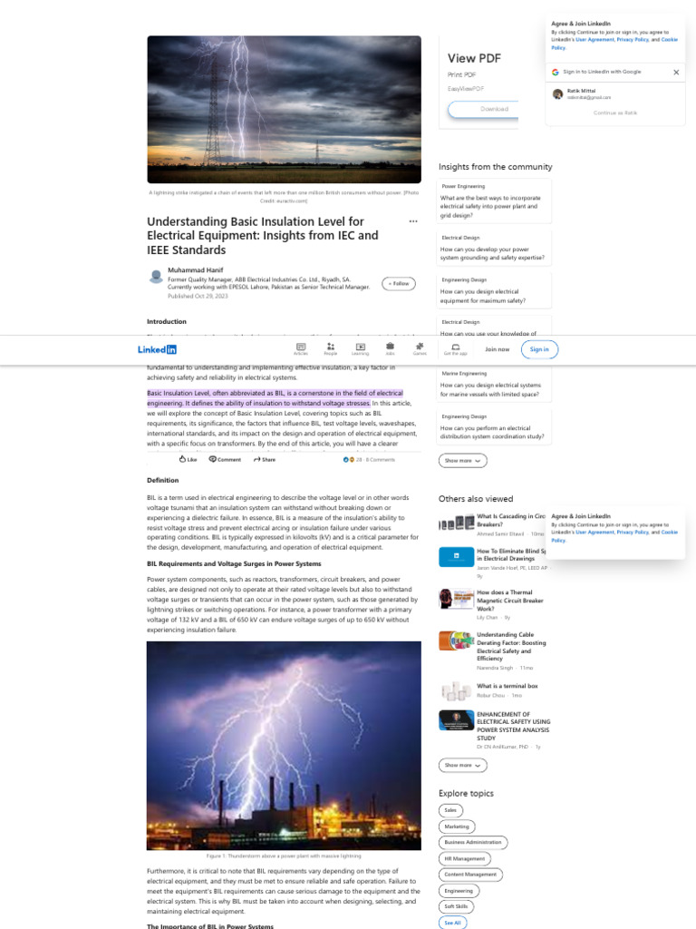 BIL Linkedin | PDF