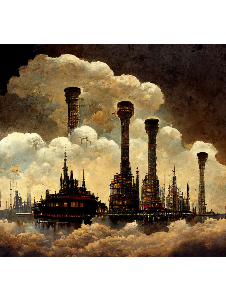 David_Pinheiro_steampunk_city_tall_chimneys_high_buildings_dark ...