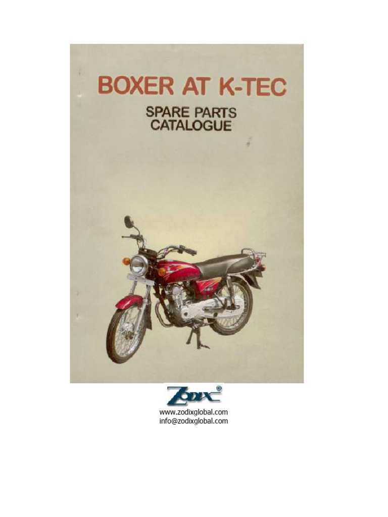 Bajaj Boxer AR K-Tech | PDF