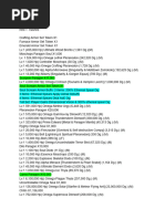 Toram Online Buff Codes 2025 | PDF | Technology & Engineering