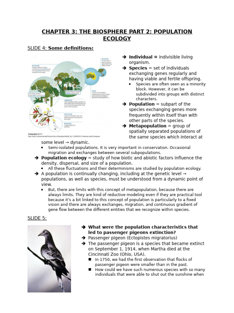 Chapter 3 Biosphere Part 2 | PDF | Genetic Diversity | Social Science