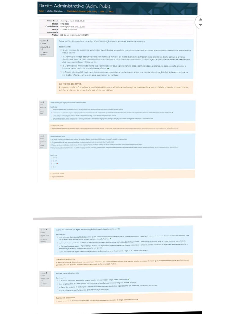 ap1 Direito administrativo | PDF