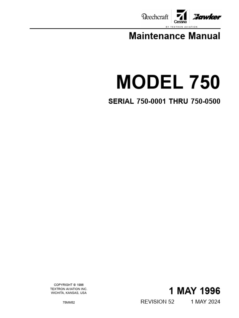 C-750 Amm 24-20-00 - Alternating Current (Ac) Generation System and Power Control Unit (Pcu ...