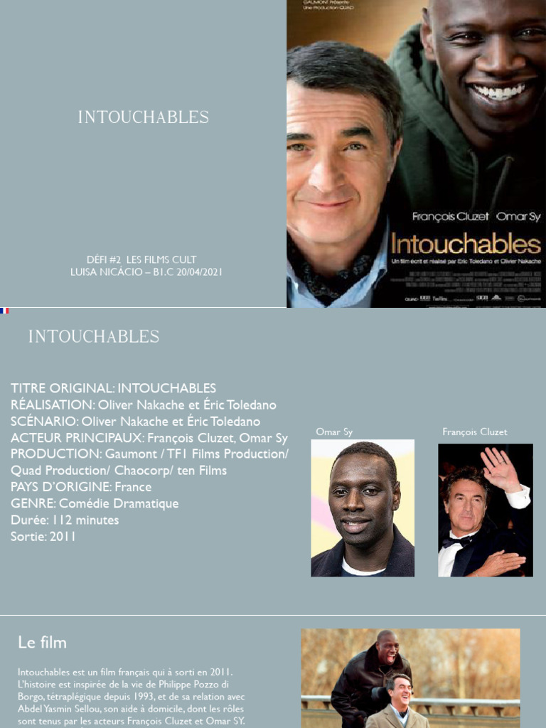 Intouchables - Luisa Nicacio - B1 | PDF