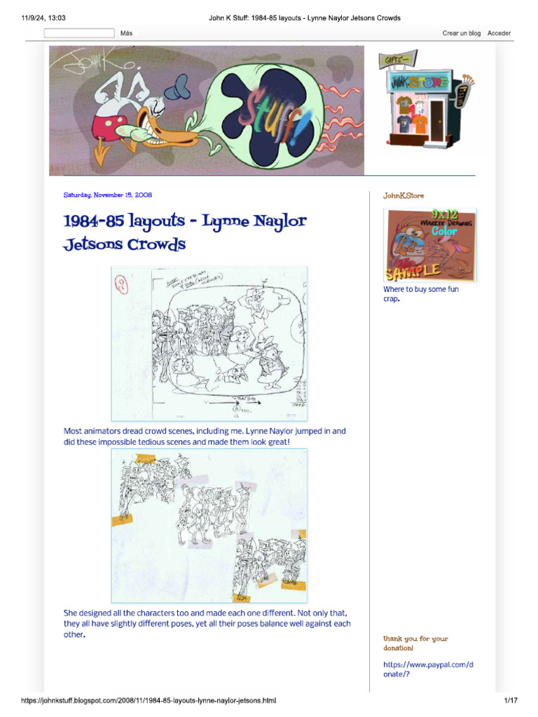 1984-85 Layouts - Lynne Naylor - Johnkstuff Blog | PDF