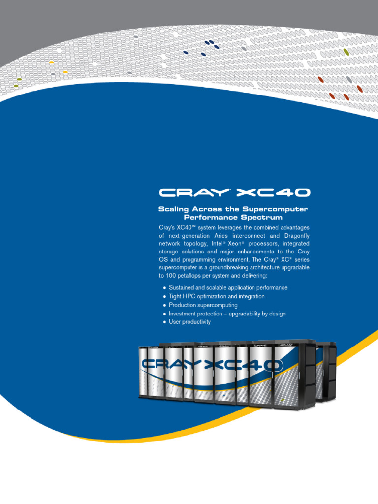 Cray Xc 40 Brochure | PDF
