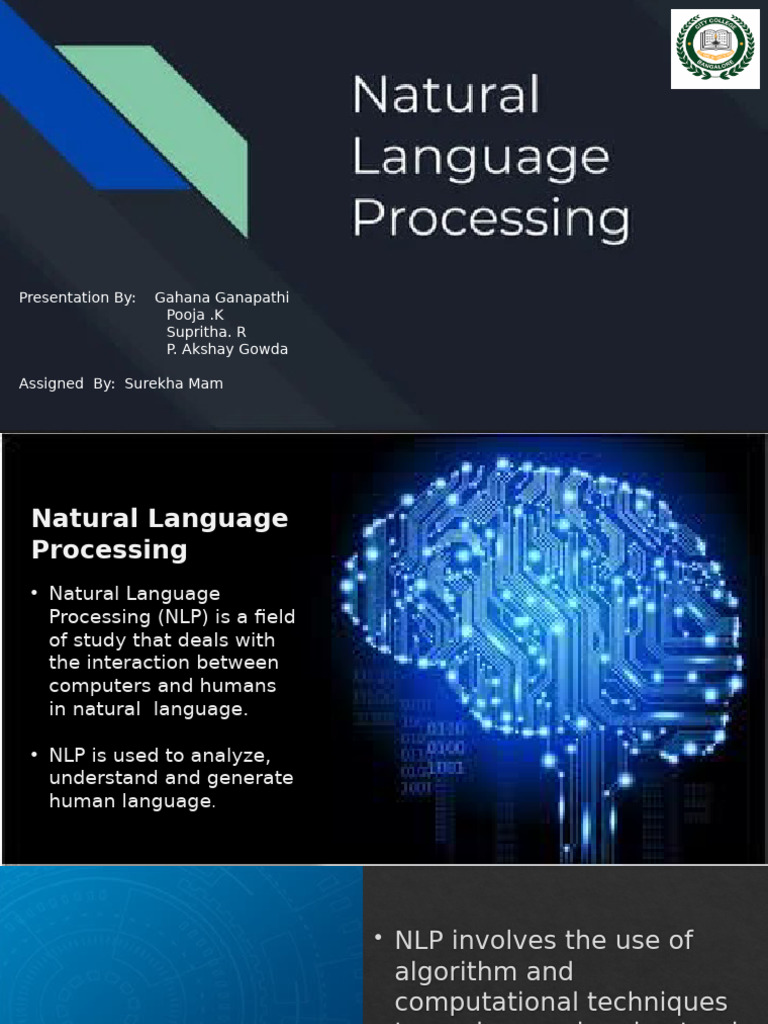Natural Language processing | PDF