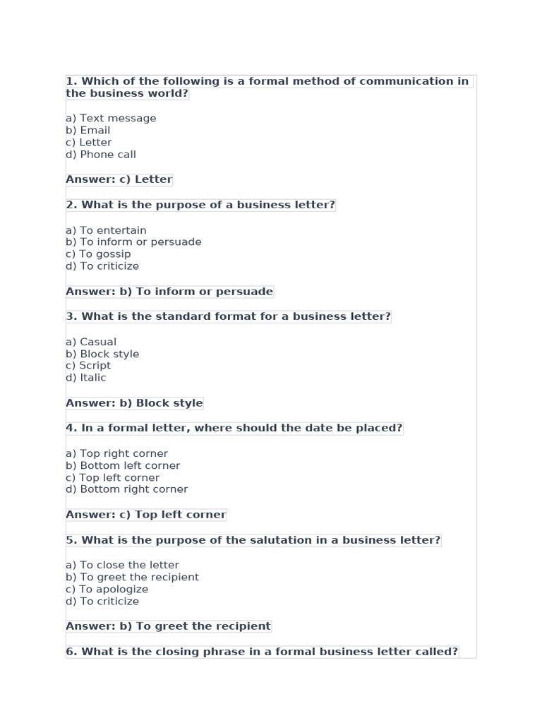 Bcs MCQ Unit 2 | PDF