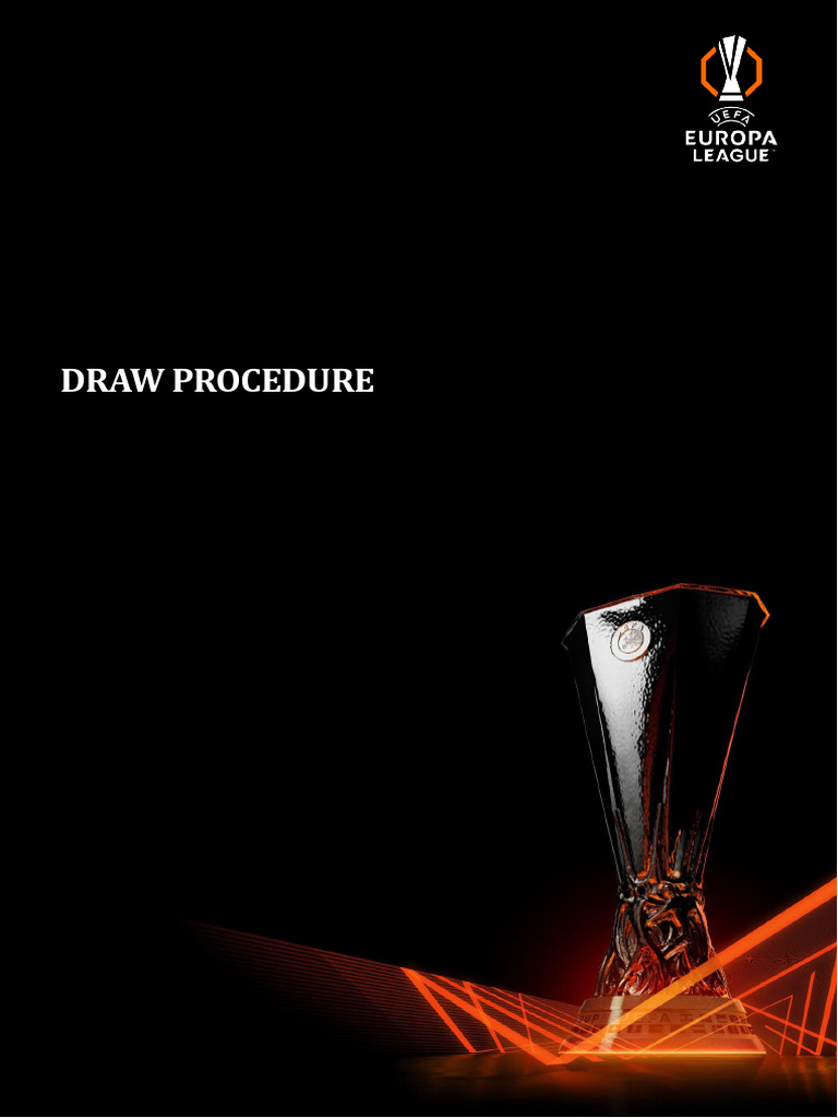 Uel 3rd Qualifying Round Draw Procedure - Final | PDF